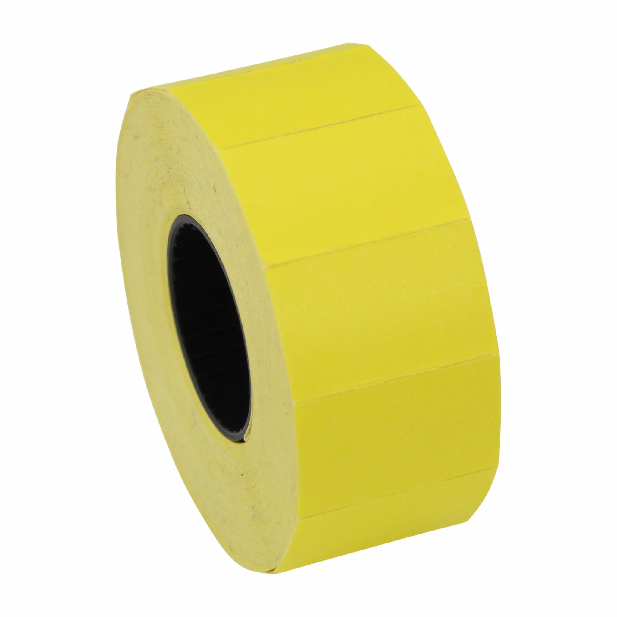 CT12 Yellow 26x16mm Price Gun Labels | Price Guns and Labels