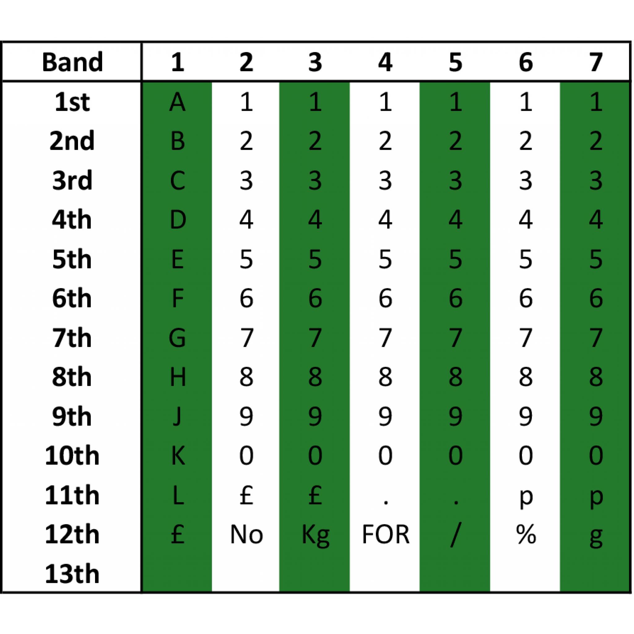 Motex 2200 7 Band Pricing Gun | Price Guns and Labels