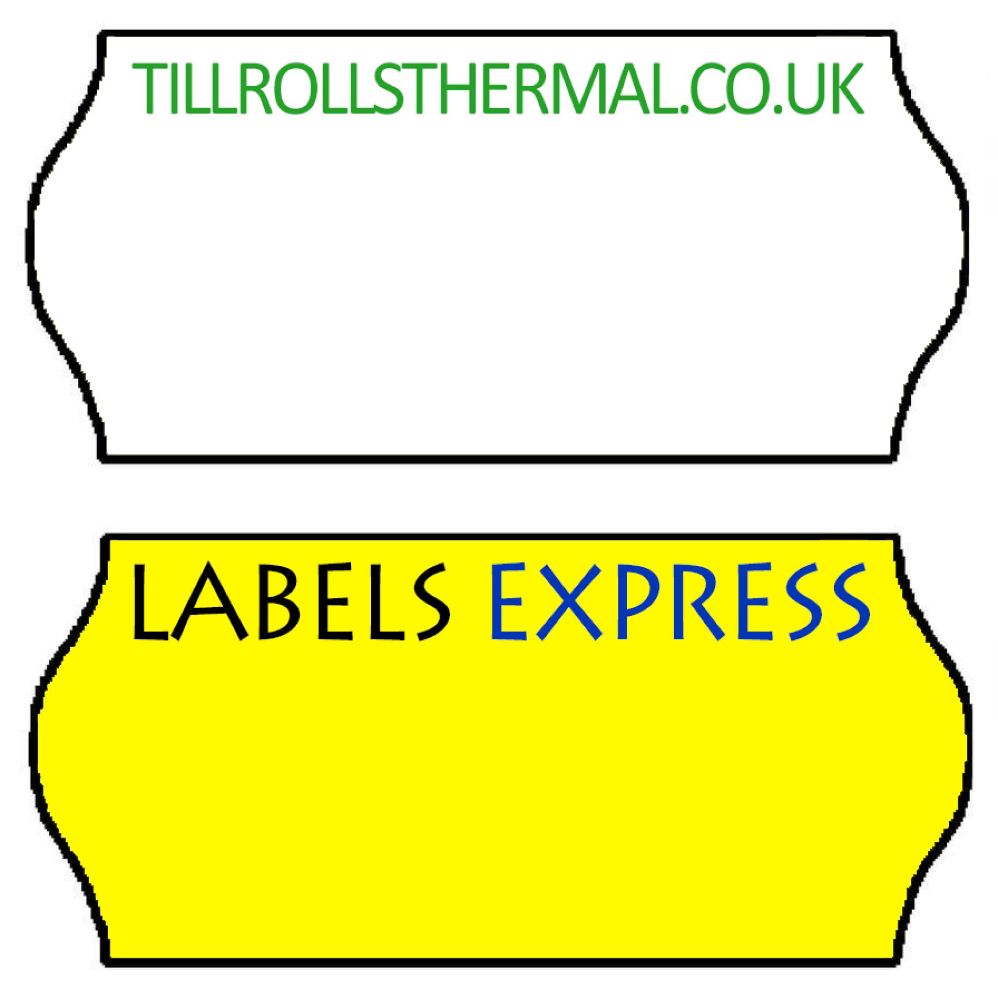 CT4 Personalised 26mm x 12mm Price Gun Labels | Price Guns and Labels